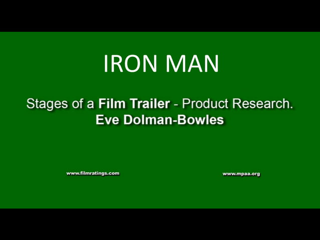 Iron man | PPTX
