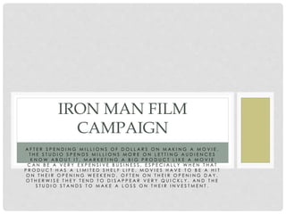 Iron man campaign | PPT