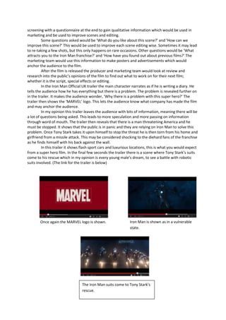 Iron man 3 | DOCX