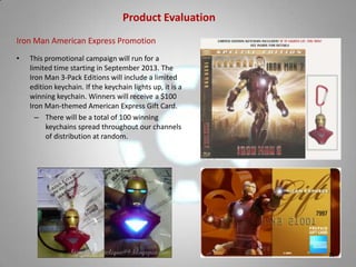 Iron Man 3 Promotional Campaign DEC | PPTX