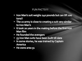 Ironman bibliography | PPT