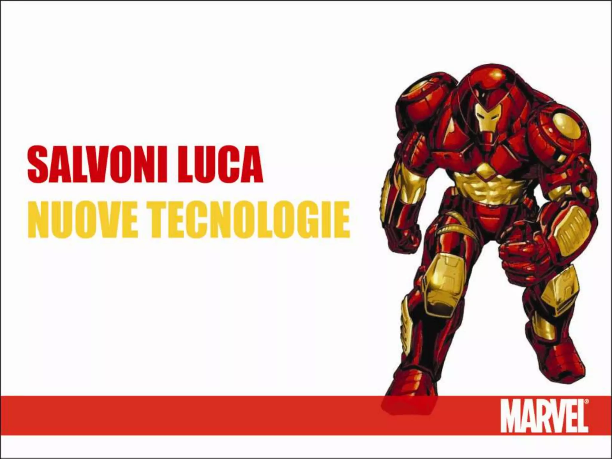 Salvoni Luca_Iron man dal comics marvel al film | PPSX
