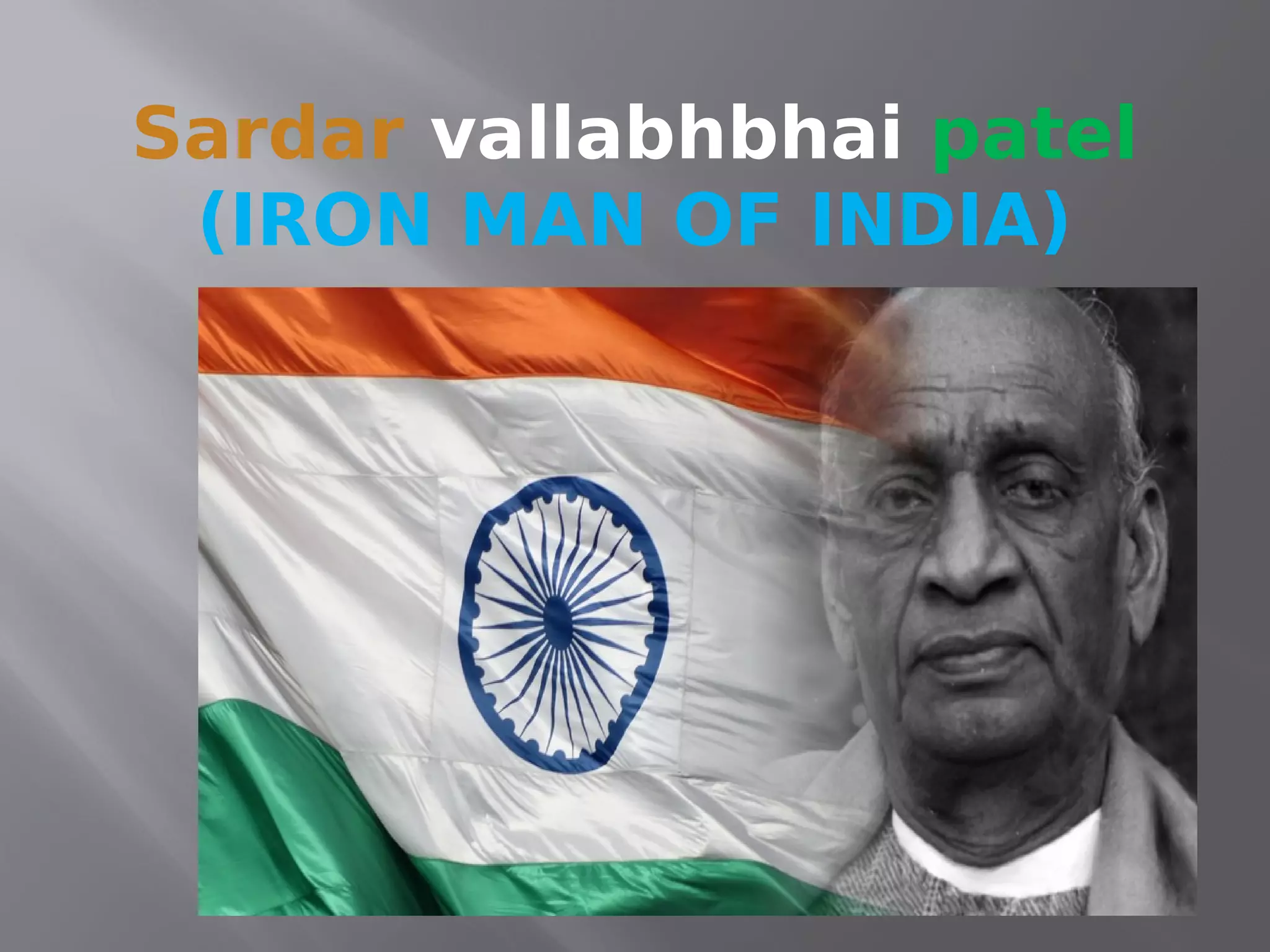Iron man of india | PDF