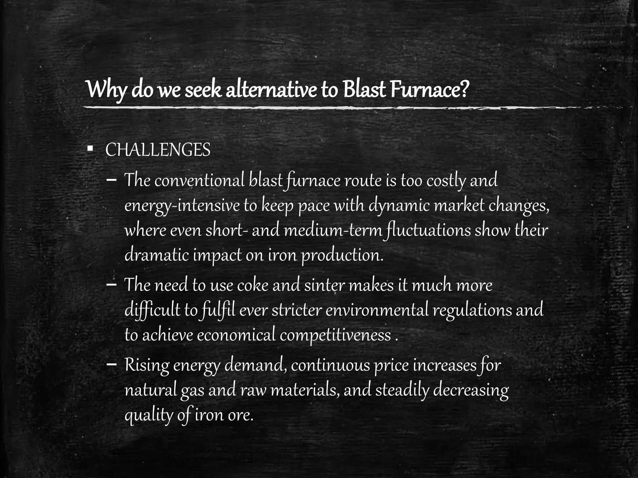 Corex Process - iron Manufacturing Technology | PPTX