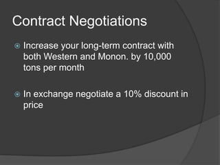 Buckeye Power Company - Sales Contract Optimization | PPTX