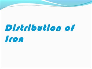 Iron Metabolism | PPT