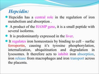 Iron Metabolism | PPT