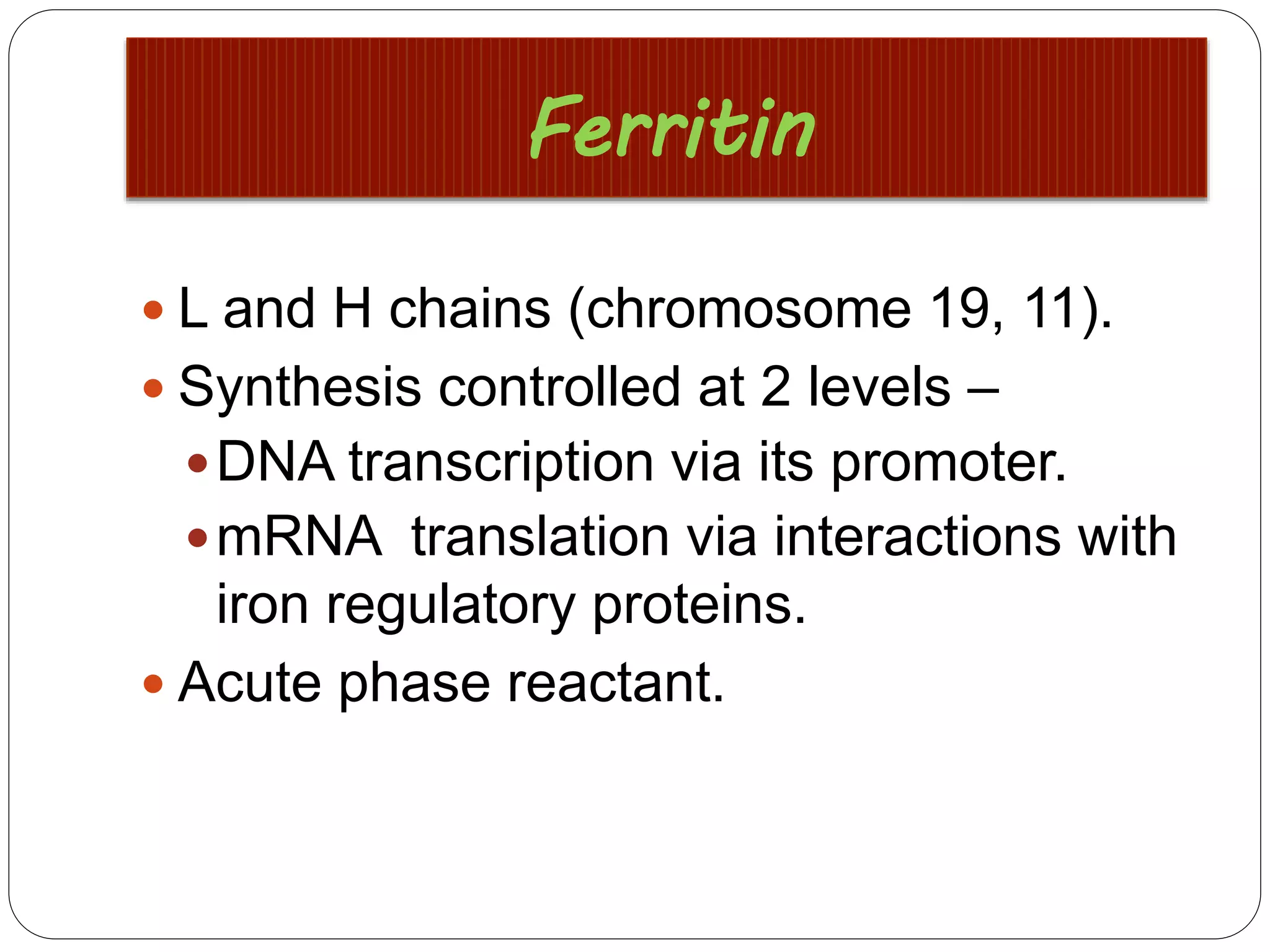 Iron metabolism | PPTX