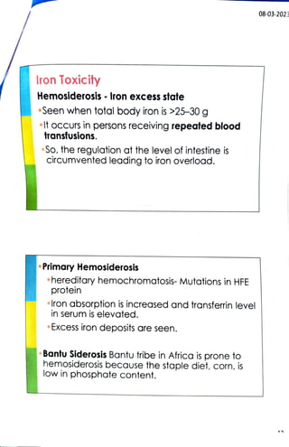 Iron metabolism.pdf | Blood Disorders | Diseases and Conditions
