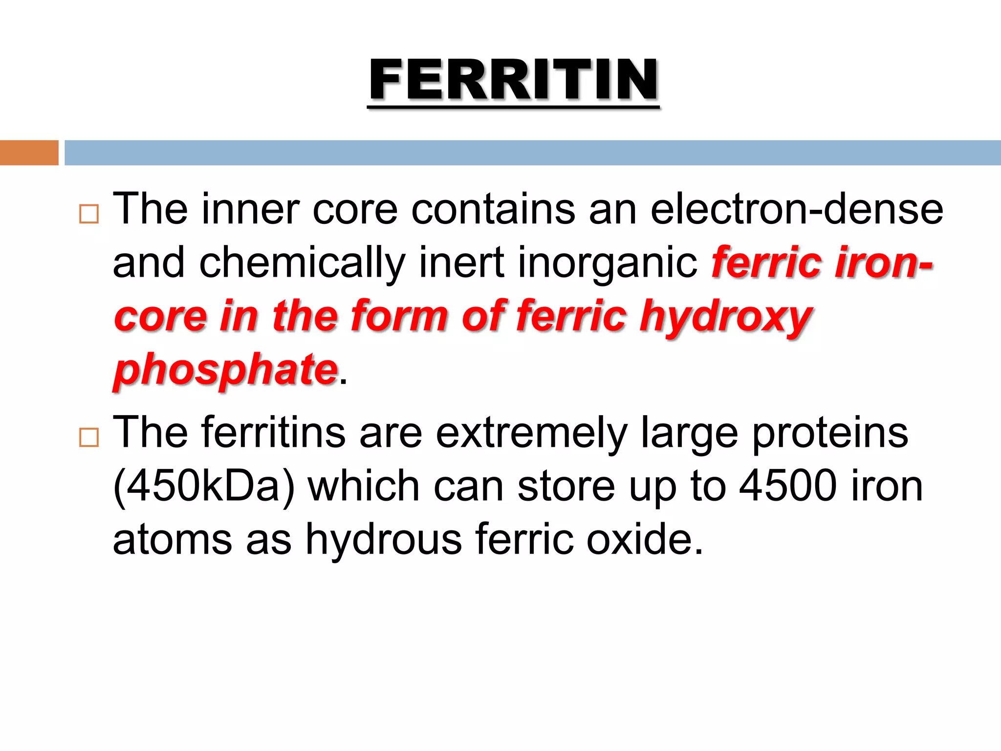 Iron metabolism PART I | PPTX