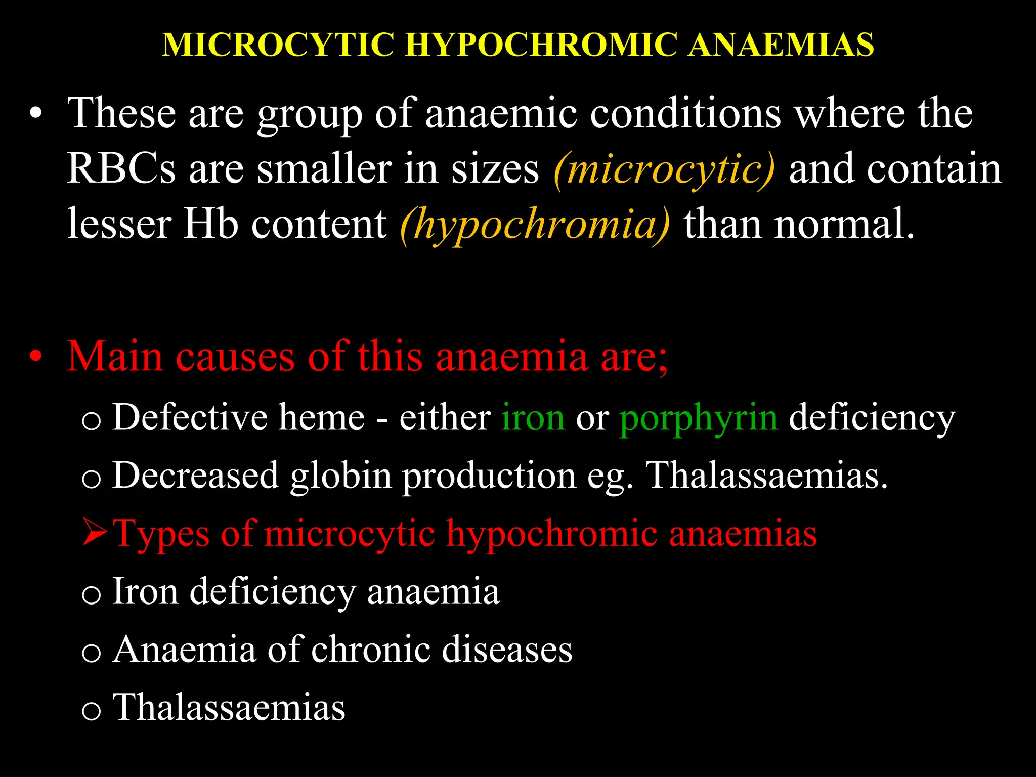 IRON METABOLISM & MICROCYTIC HYPOCHROMIC ANAEMIAS.pptx