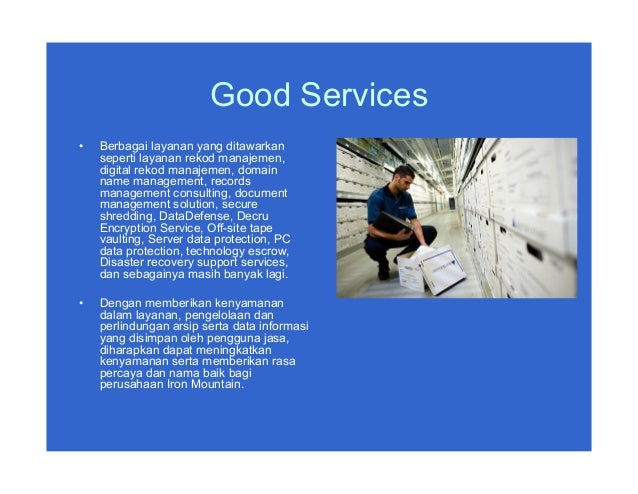 Iron mountain Records Management Observing