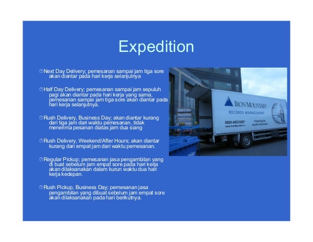 Iron mountain Records Management Observing