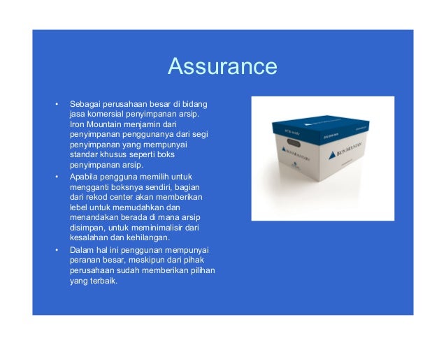 Iron mountain Records Management Observing