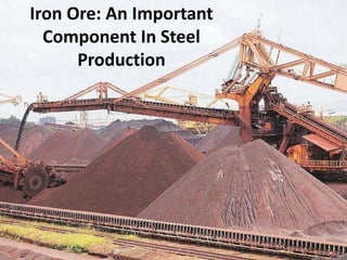 Prime advantages of Iron Ore for every industry | PPT