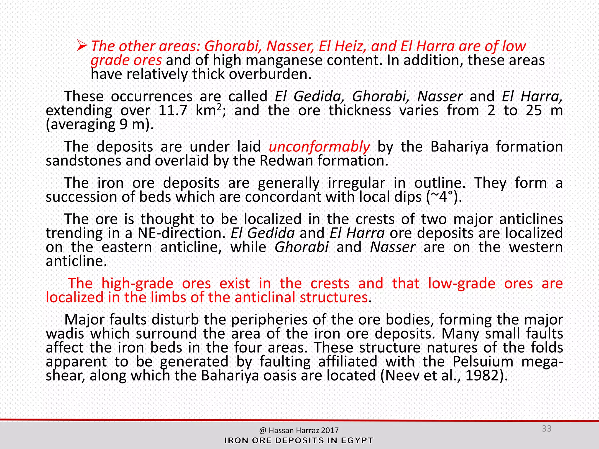 IRON ORE DEPOSITS IN EGYPT | PDF