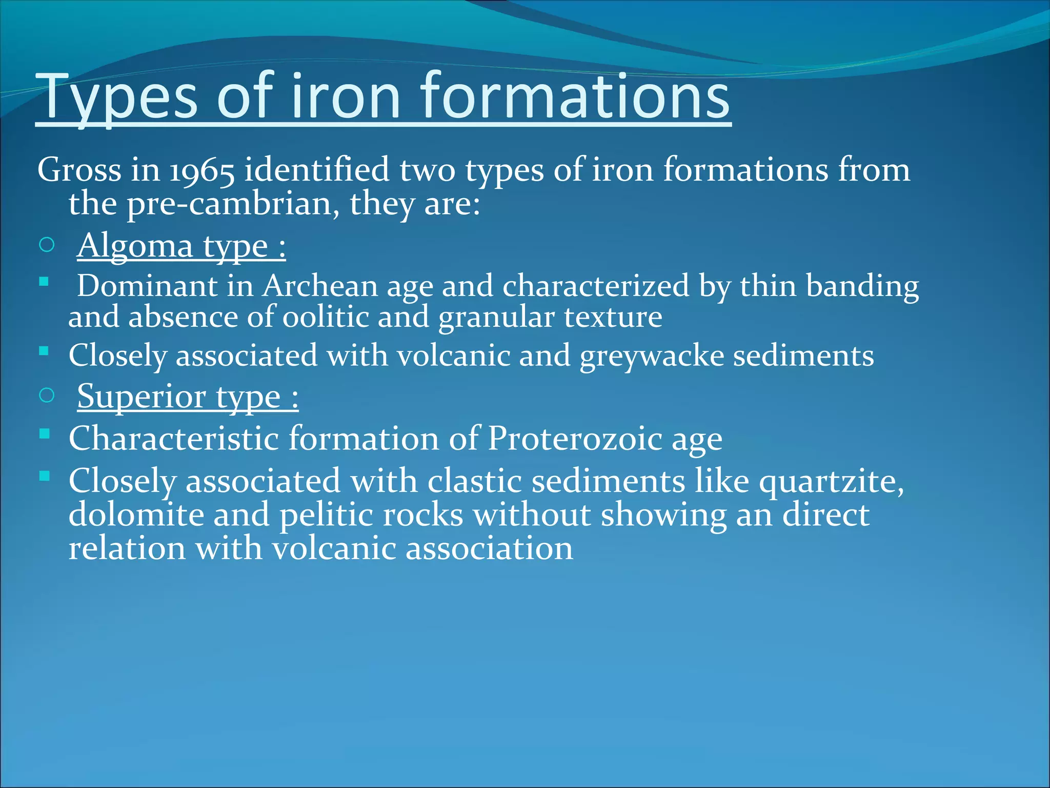Iron ore deposits of india | PPT