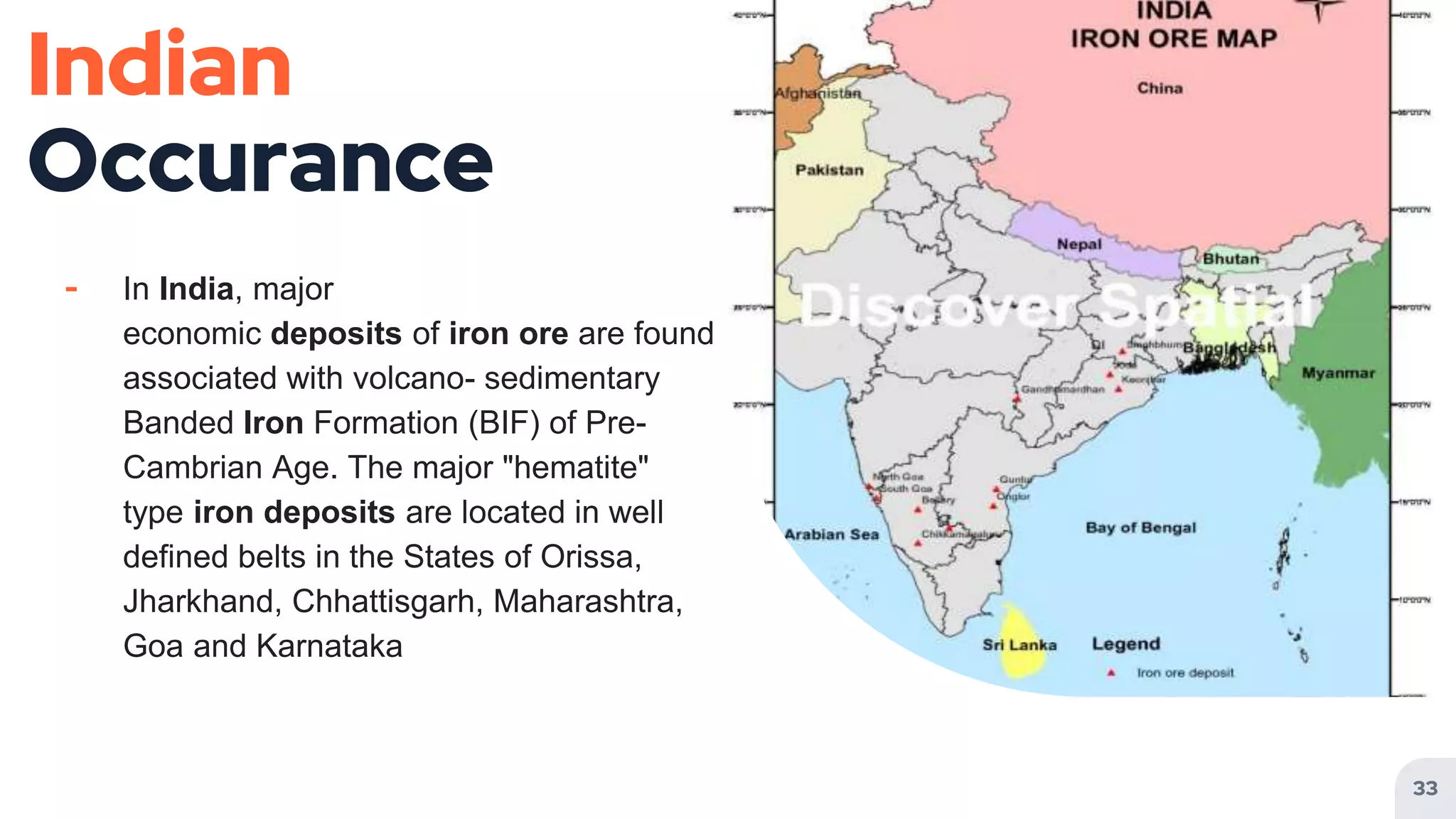 Iron Ore: Geology, Mineralogy, Distribution and genesis | PPTX