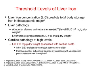 Iron overload and chelation therapy .ppt