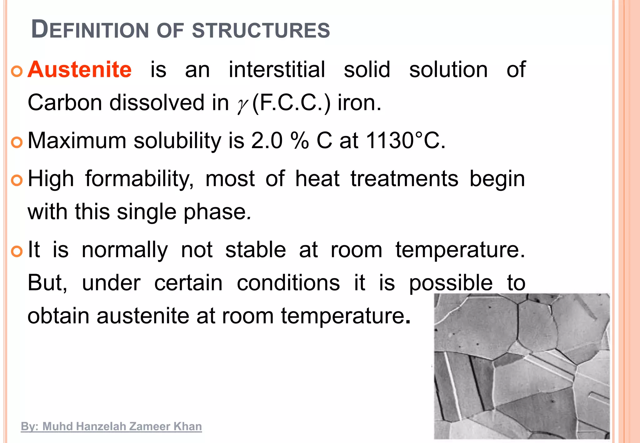 Iron iron-carbide phase diagram | PPTX