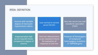Iron Refractory Iron Deficiency Anemia.pptx