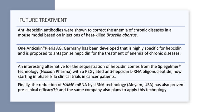 Iron Refractory Iron Deficiency Anemia.pptx | Blood Disorders ...