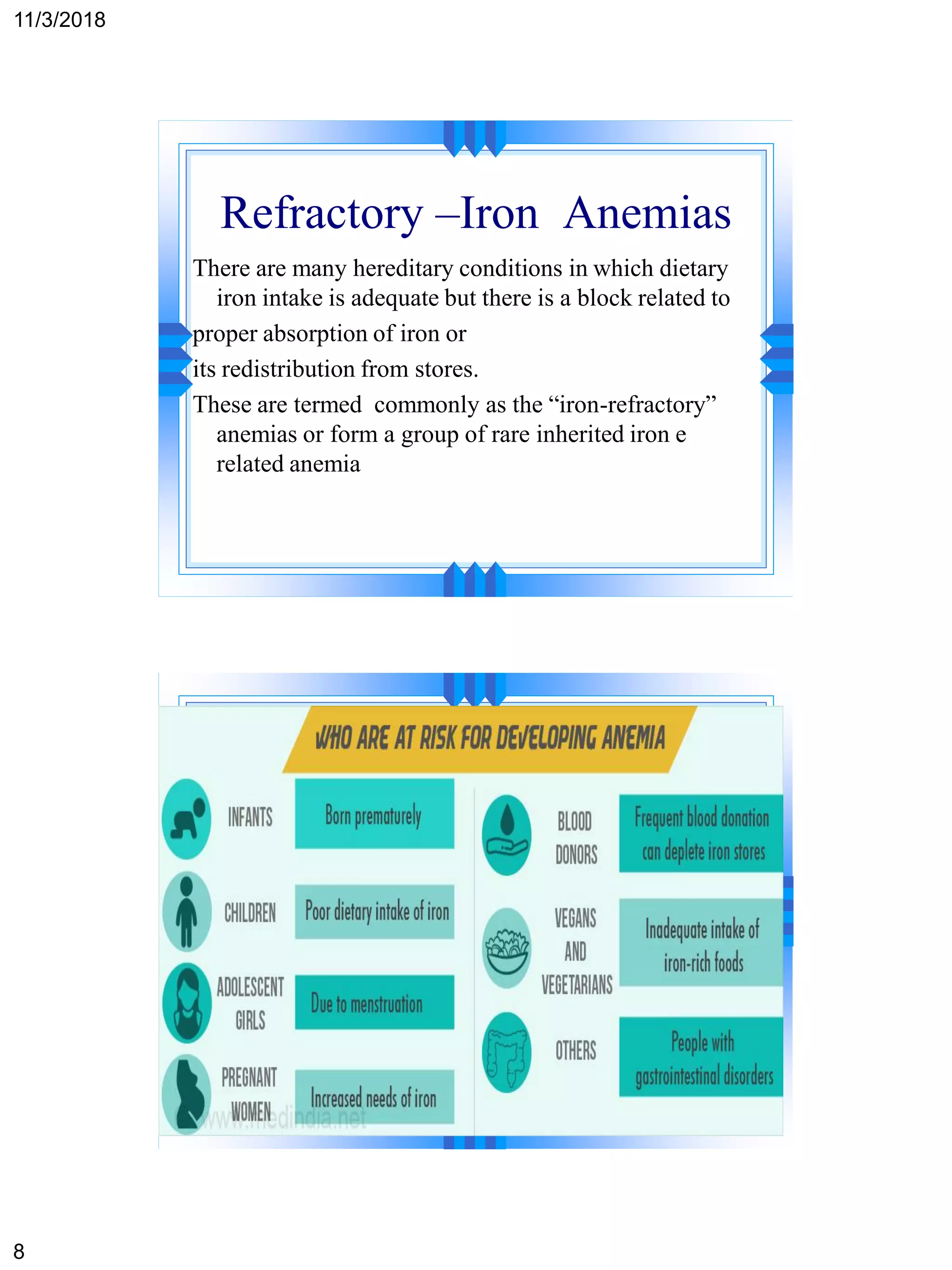 Iron refractory iron deficiency anemia1 | PDF