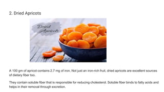 Iron Rich Fruits You Should Totally Know | PPT