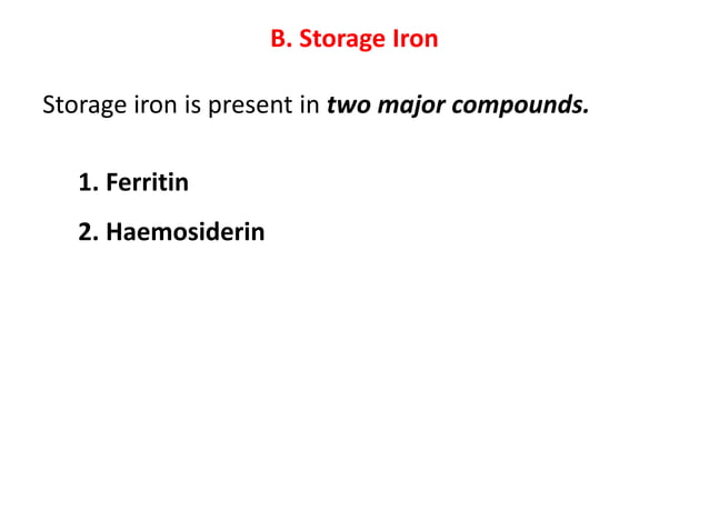 Irons -minerals and trace elements | PPTX