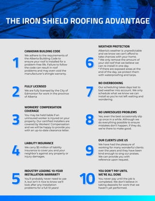 IronShield roofing.pdf | Home Insurance | Insurance