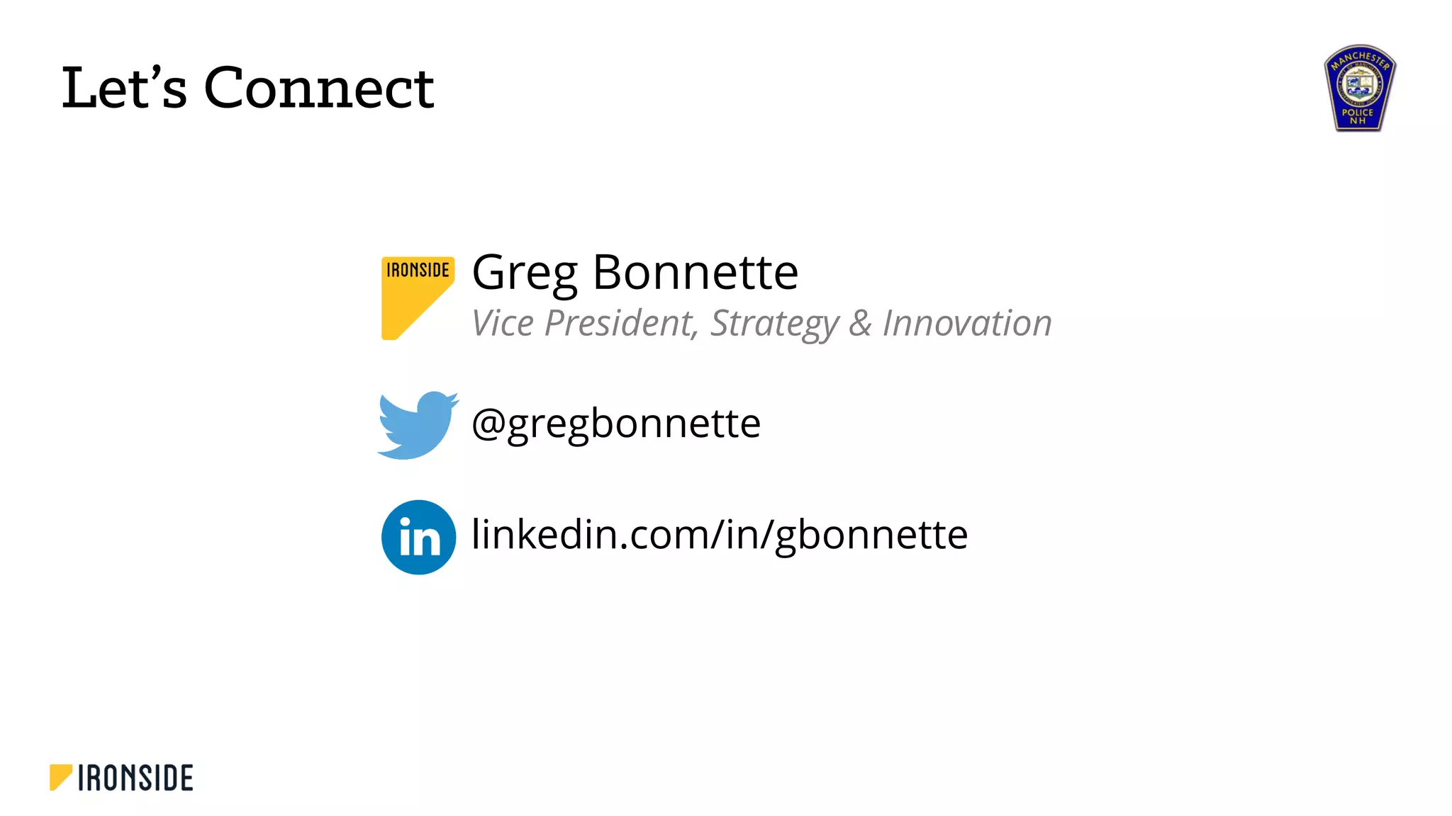 Real World Predictive Policing: Manchester, NH Police Department | PDF