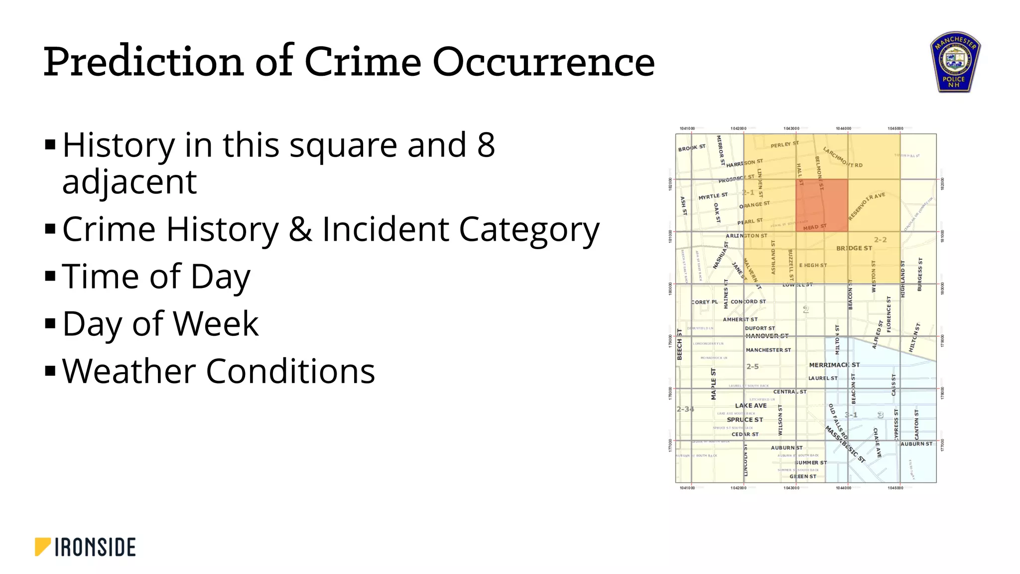 Real World Predictive Policing: Manchester, NH Police Department | PDF