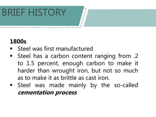 Iron and steel Industry | PPTX