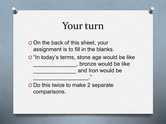 Iron stone bronze ages | PPTX