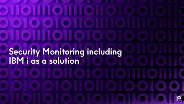 Increase Security Observability with IBM i Machine Data | PPT