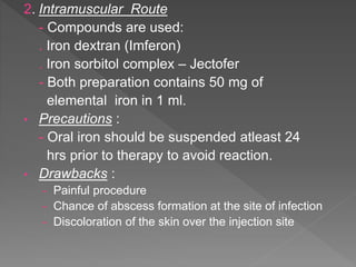 Iron therapy in pregnancy. | PPTX | Blood Disorders | Diseases and ...