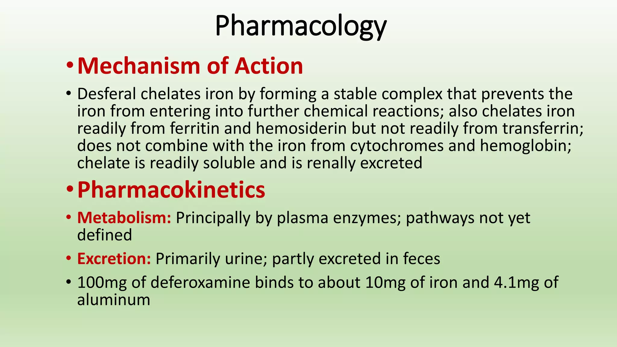 Iron toxicity | PPTX