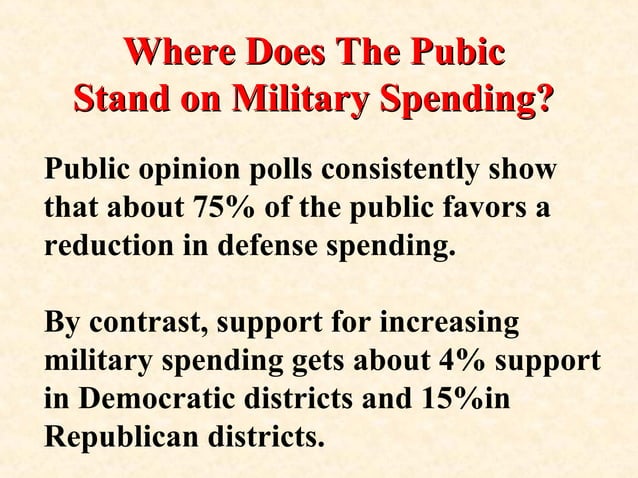 Iron Triangles & the Military Industrial Complex | PPT