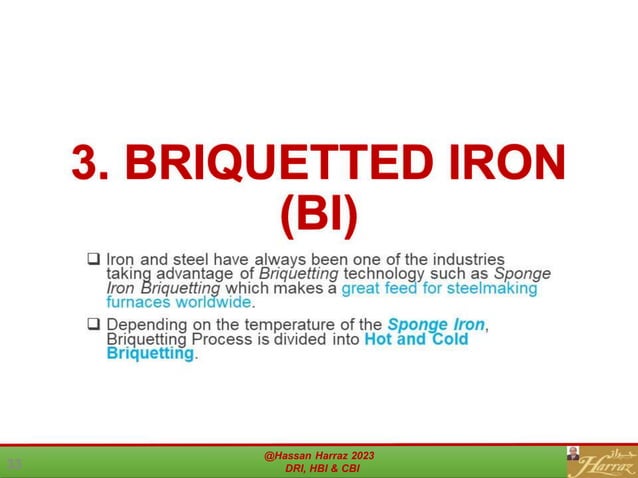 Iron Types-HBI-DRI.pdf | Chemistry | Science