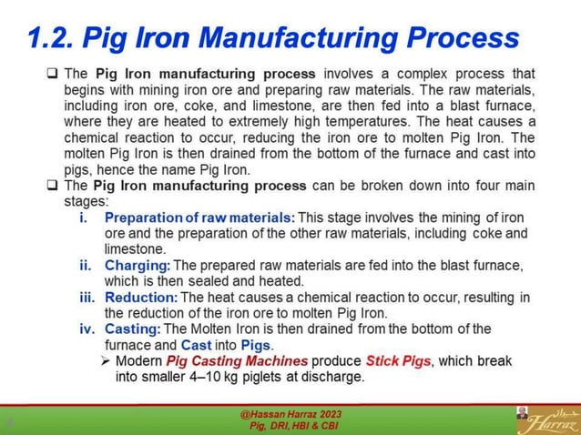 Iron Types-HBI-DRI.pdf | Chemistry | Science