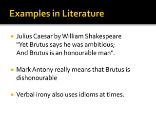 Irony | PPTX