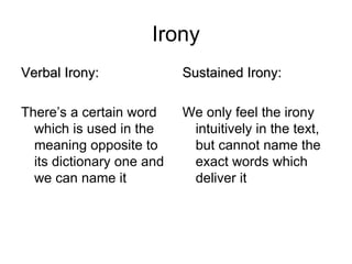 Irony | PPT