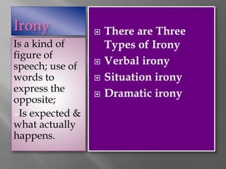 Irony | PPTX