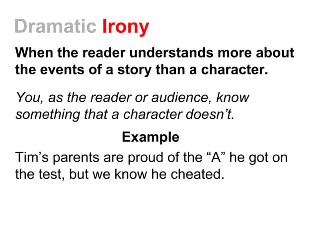 Irony | PPTX | Humor and Satire | Pop Culture