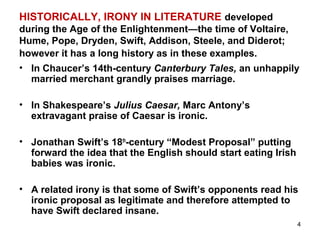 Irony | PPT