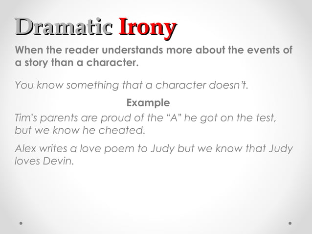 Type of Irony | PPT