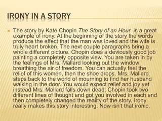 Irony in literature | PPTX