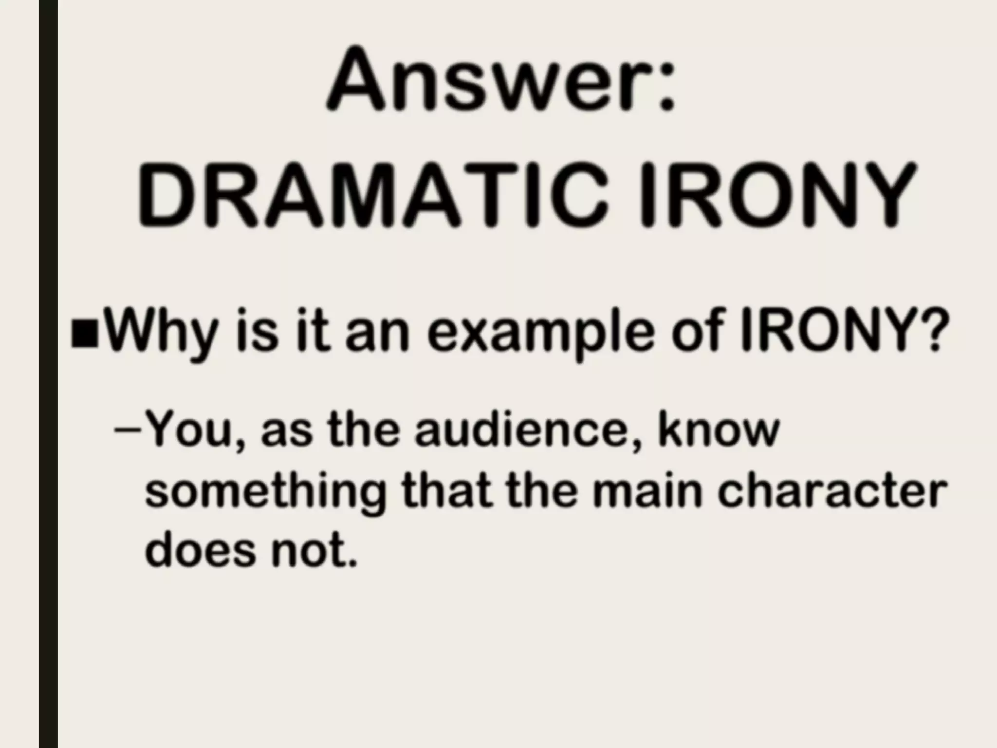 Irony powerpoint | PPT