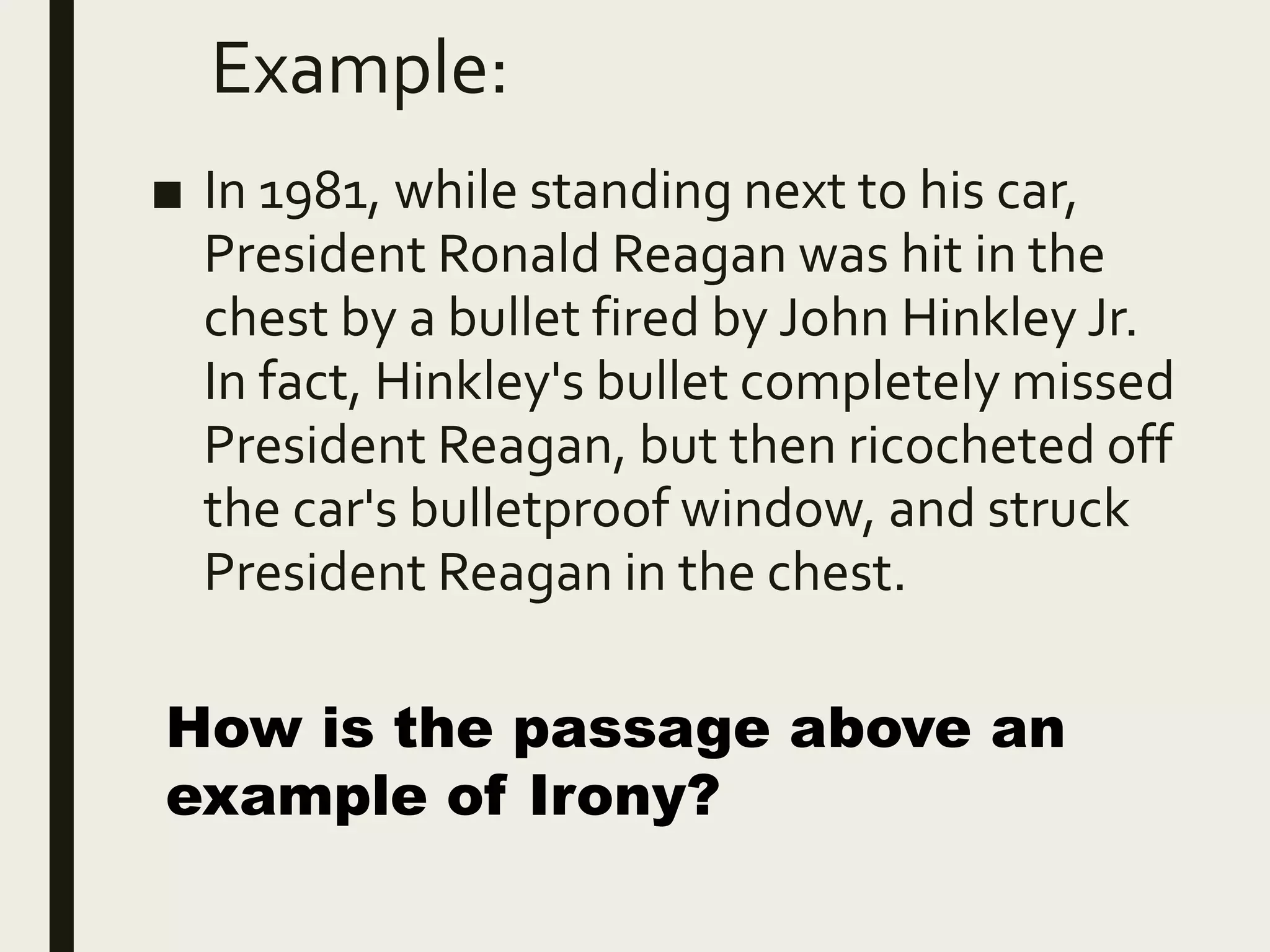 Irony powerpoint | PPT