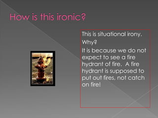 Irony ppt webquest | PPT